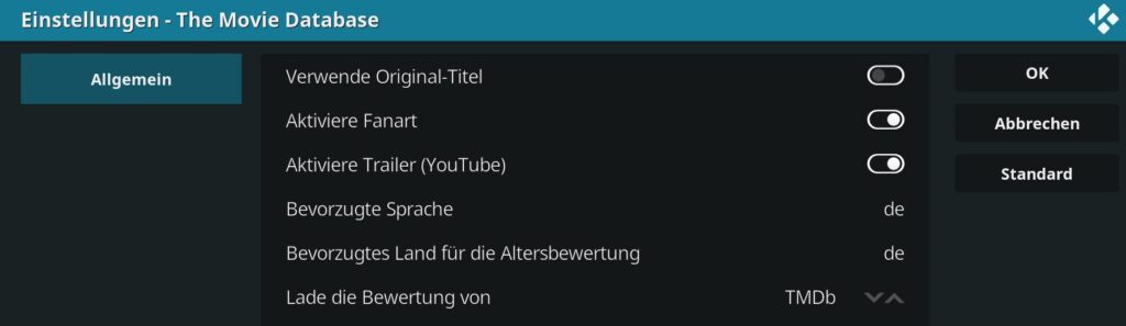 Alles zur Movie Scraper konfigurieren - So gehts! v17 - Kodi-Blog